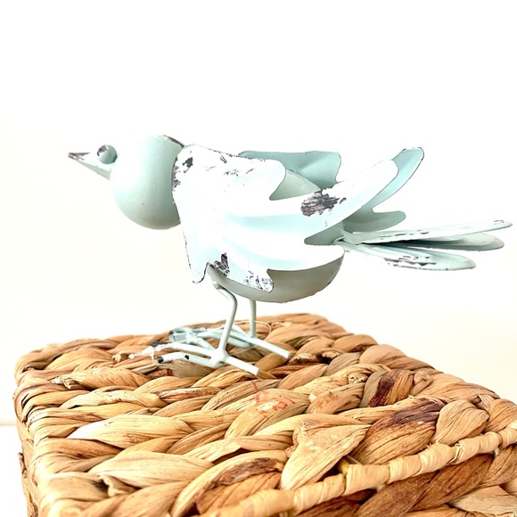 Bird | Blue Bird Set Metal And Wax Candle | Poshmark